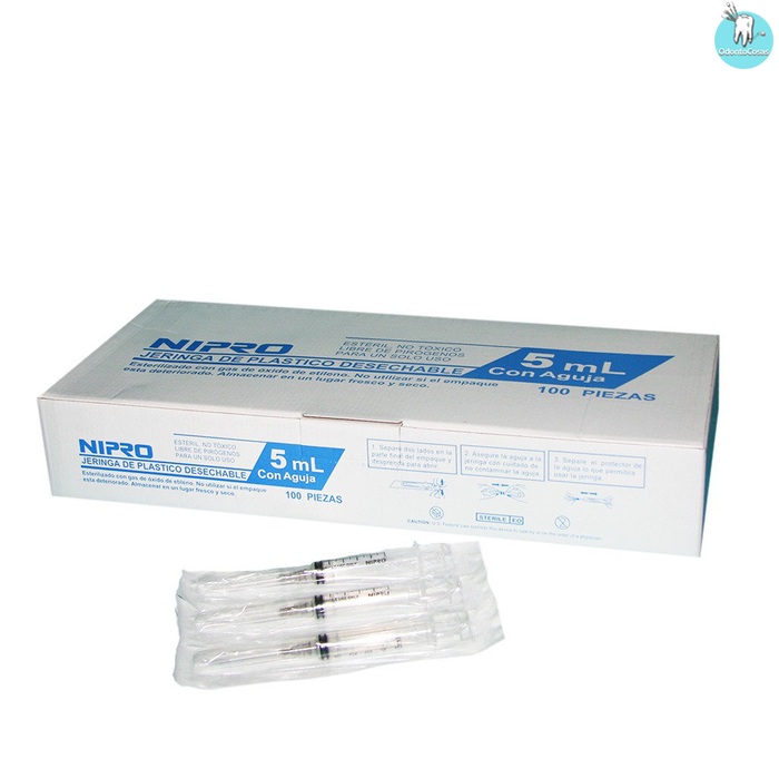 Jeringa 5CC NIPRO 5ml – Odontocosas
