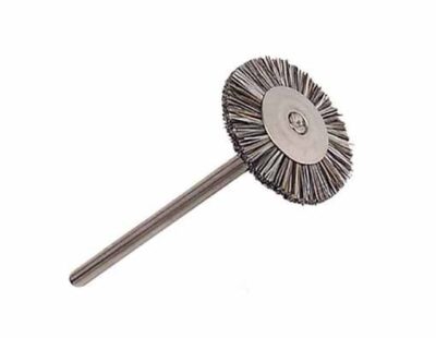 Disco pelo de cabra mediano para pulido de acrílico – Odontocosas